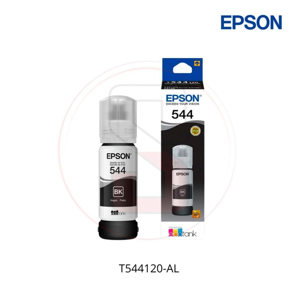 BOTELLA DE TINTA EPSON T544120 NEGRA 65ML. L3110- L1350- L5190 | Smart ...